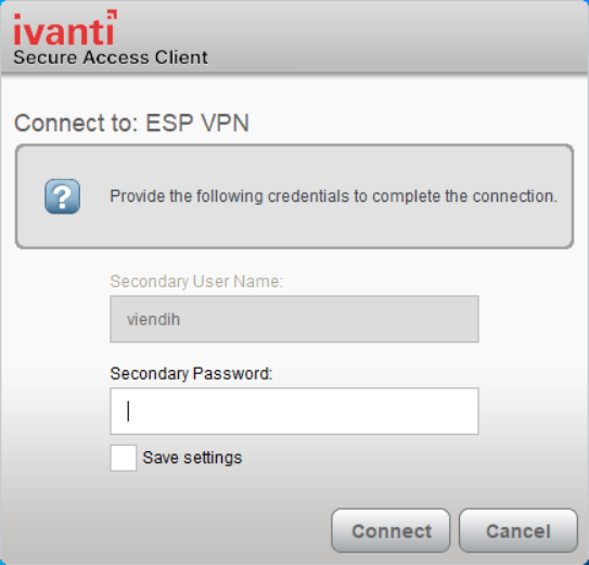 How do I connect to the ESP VPN? – Environmental Science & Policy Help