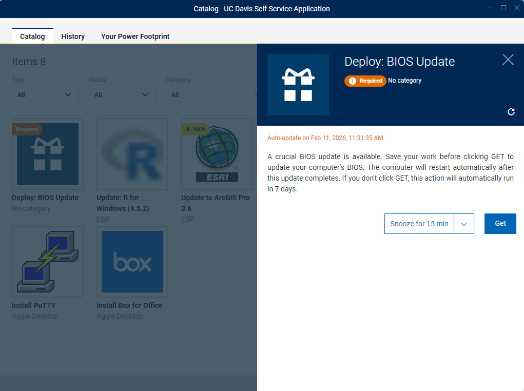 I am getting asked to update my BIOS. What do I do? – Environmental ...